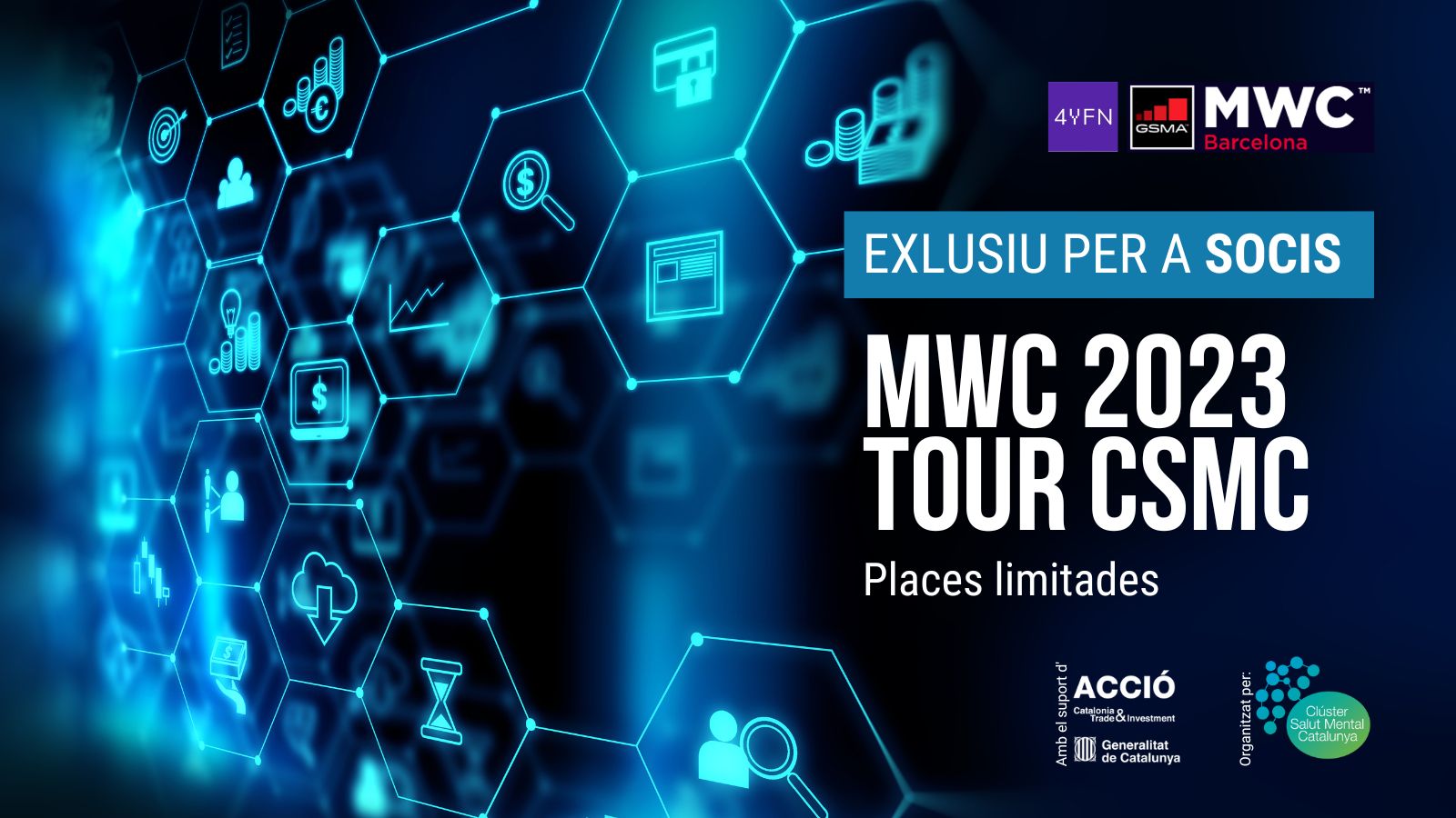 MWC 2023 – Tour CSMC – WeMind Cluster